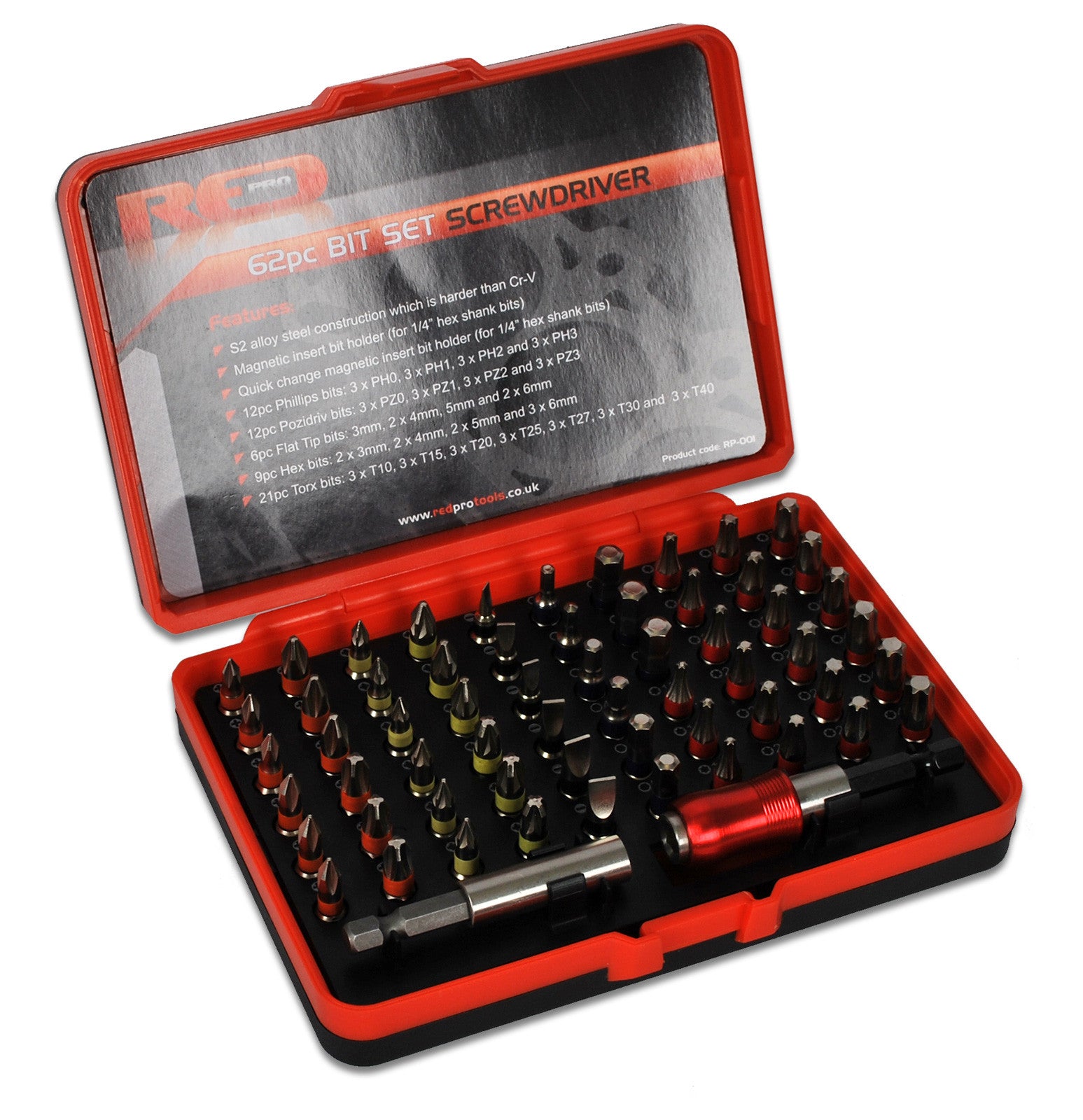Red Pro Tools Precision Screwdriver Sets and Bit Sets Online – Promech ...
